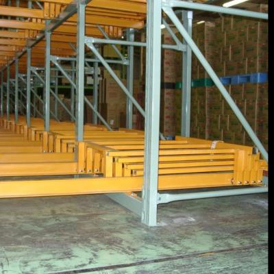 China Stahl-Einfahrregal mit verstellbaren Trägern zu verkaufen