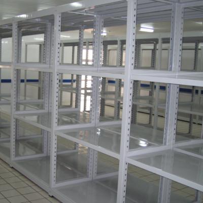 China Medium Duty Boltloze Stellingrek 4500lbs Capaciteit Exportverpakking Te koop