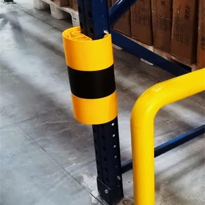 China Protectores avançados de plástico para colunas de armazenagem resistentes a impactos à venda