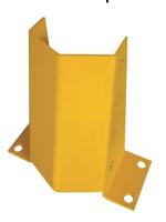 China Steel Warehouse Pallet Rack Post Protectors Column Corner Guard 2mm Thickness for sale