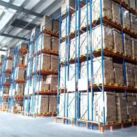 Quality Durable Steel Double Deep Pallet Stacking System For Heavy Duty Pallet for sale
