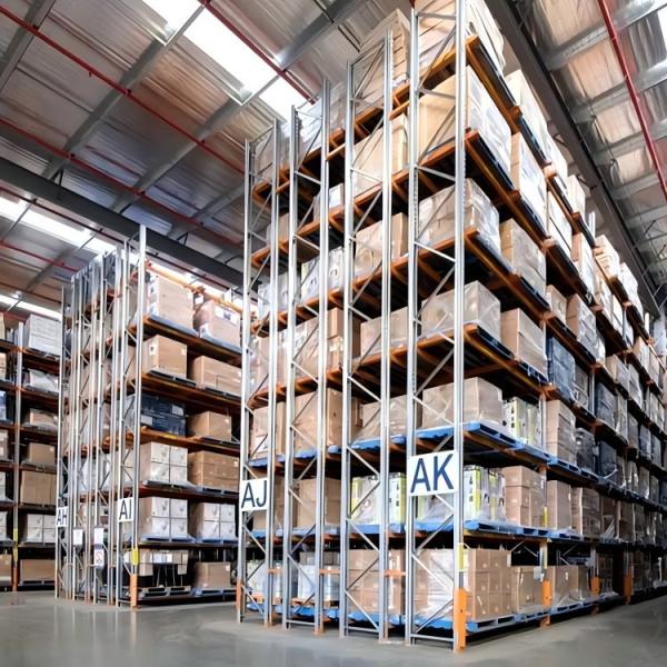 Quality Steel Double Deep Pallet Stacking System For Heavy Duty Pallet Organization for sale