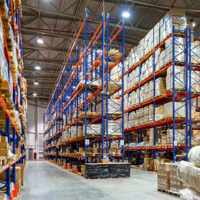 China Industrial Heavy Duty Pallet Racking - Durable Steel Storage Rack for Warehouse Efficiency for sale