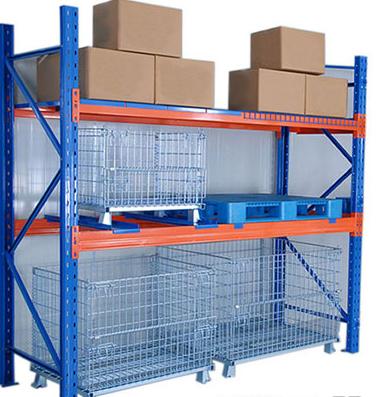 China Heavy duty pallet rack factory heavy duty Warehouse Metal Shelving Unit Heavy Duty Rack Industrial Garages Pallet Shelf industrial racks provisions wholesale distributor for sale