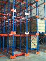 China Cold Storage Radio Shuttle Rack Freezer Warehouse Pallet Racking System Subzero Temperature Stable Operation for sale