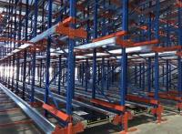 China Cold Storage Radio Shuttle Rack Freezer Warehouse Pallet Racking System Subzero Temperature Stable Operation for sale