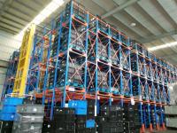 China Cold Storage Radio Shuttle Rack Freezer Warehouse Pallet Racking System Subzero Temperature Stable Operation for sale