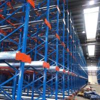 China Cold Storage Radio Shuttle Rack Freezer Warehouse Pallet Racking System Subzero Temperature Stable Operation for sale