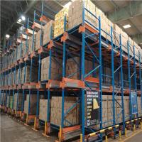China Cold Storage Radio Shuttle Rack Freezer Warehouse Pallet Racking System Subzero Temperature Stable Operation for sale