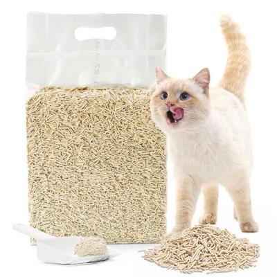 China Flussable Fast Clumping Deodorization Natural Tofu Kattenbak voor huisdieren Te koop