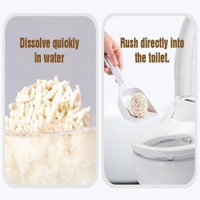 China Natuurlijke stofvrije, snel klontende tofu, kattenbak, biologisch afbreekbaar, opvliegbaar Te koop