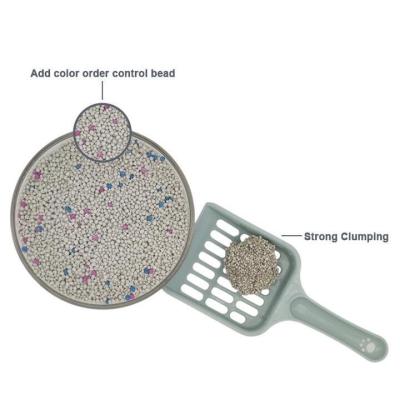 Китай Сильный сгусток песка для кошачьего мусора Легко чистый песк для кошки продается