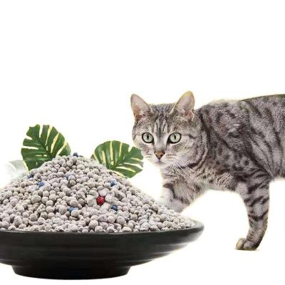 China 100% Natural Premium Bentonite Cat Litter Multi Scented Bentonite Sand Litter for sale