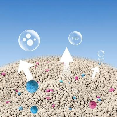 China Pet Spherical Bentonite Cat Litter 3.8mm Premium Fresh Bentonite Cat Litter for sale