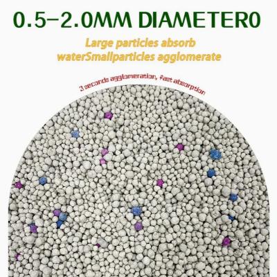 China Low Dust Clay Scent Lock Multi Fragrance Bentonite Cat Litter For Strong Deodorizing for sale