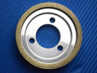 China Metal bond Bowl Shaped Diamond Grinding Wheel for Glass edge machine en venta