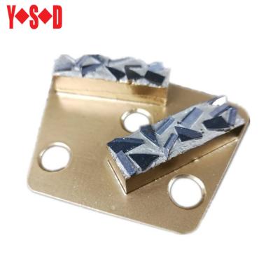 China Zapatos de pulido del diamante del trapezoide para el piso concreto en venta
