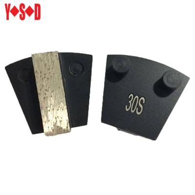 China El solo enchufe N de la barra del segmento del diamante va los útiles para las amoladoras del piso de Werkmaster en venta
