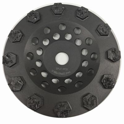 China Uso de la amoladora de ángulo rueda de pulido de la taza del diamante de 9 pulgadas para el granito de pulido en venta