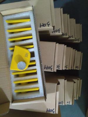 China 2 Round Dots Segments Metal Bond Concrete Diamond Grinding Shoes With Magnetic Backing Backing for sale