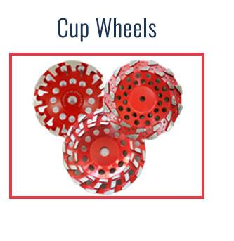 Diamond cup grinding wheels for concrete 