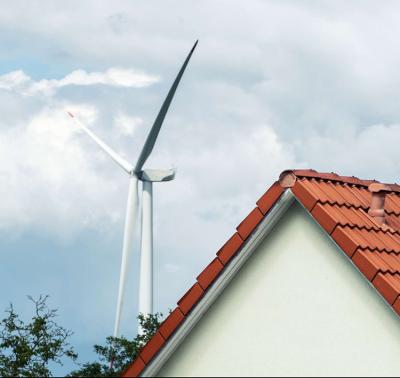 China 10KW Sistema de gerador de energia eólica de três fases 380VAC com integração de painéis fotovoltaicos à venda