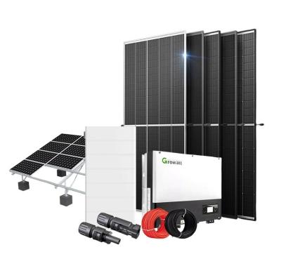 China 10kw Load Power 5kw Solar Power System Home with 410-700Watts Solar Panel Energy Systems for sale