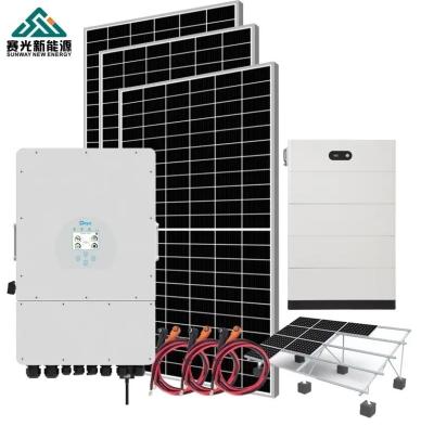 China Sistema Solar de Rede Híbrida Solar Solar Sistema de Inversor Híbrido à venda