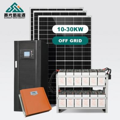 China 20KW Complete Off Grid Photovoltaic System Stand Alone Solar Panel System for sale