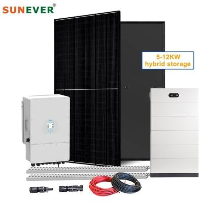 Китай Рабочее время 24 часа Гибридная батарея свинцово-кислотная солнечная система для дома продается