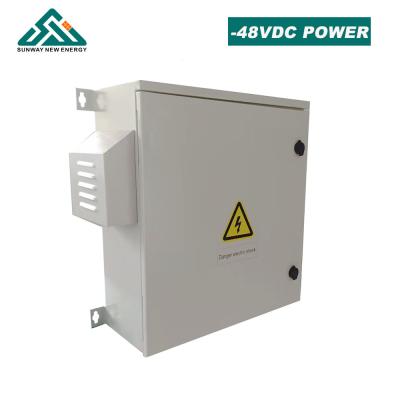 Cina Batteria al piombo acido Sistema di energia solare 48VDC 50hz Frequenza di uscita Per stazione base di telecomunicazioni in vendita