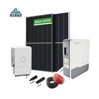 China Hybrid Solar Panel System 6kW for Home with Lithium Battery 51.2V 200AH for sale