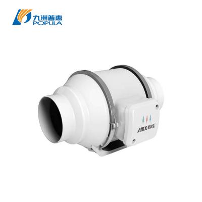 China Mixed Flow Inline Duct Fan Low Noise Tool Free Installation For HVAC Systems for sale