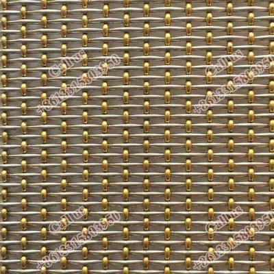 China stainless steel decorative wire mesh panels architectural woven wire mesh screen for sale