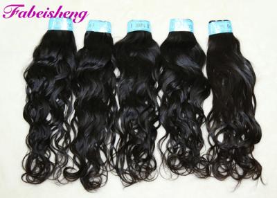 Cina Estensioni brasiliane vergini naturali dei capelli di Wave, capelli ondulati brasiliani vergini non trattati in vendita