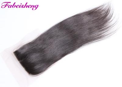 Cina Aggrovigli la chiusura brasiliana libera dei capelli con il grado naturale 8A di Brown della parte naturale in vendita