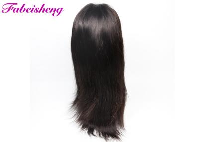 China Perucas completas da parte dianteira do laço do estilo livre com as extremidades grossas retas de seda do cabelo do bebê à venda