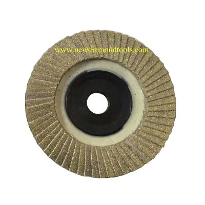 China Diamond abrasive flap disc grinding wheel pad for sale