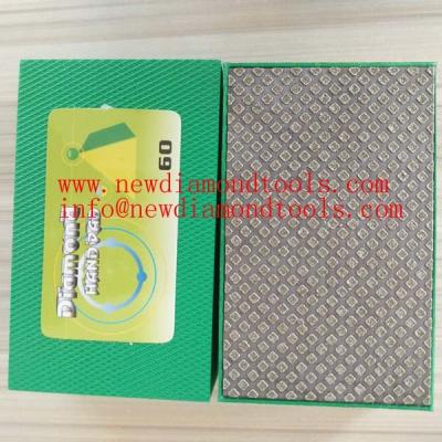 China Diamond Hand Polishing Pads for sale