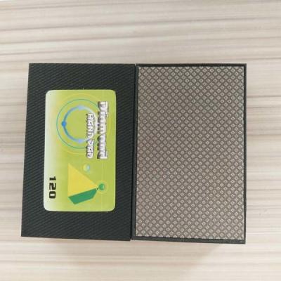 China Diamond hand polishing pads for glass for sale