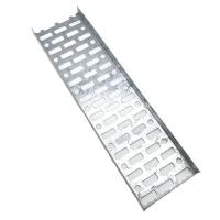 China High Rigidity Metal Cable Tray Galvanised Steel Trunking Custom Width for sale