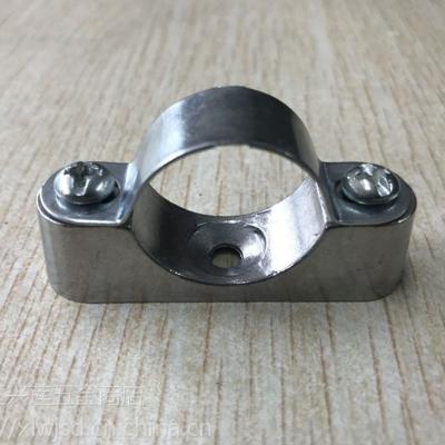 China SS304 Zadel 20mm van de buispijp Hoge de Corrosieweerstand van Metaalzadels Te koop