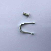 China Sturdy Semi Circular Electrical Conduit Pipe Clamps Multiple Size for sale