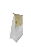 China Flat Bottom Thin And Lightweight Paper Bag For Bread Packaging for sale
