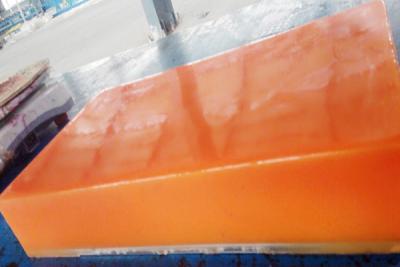 China Pu Coated Wheel Casting Polyurethane Wear Plate Polyurethane Plow Blades For Tractors for sale