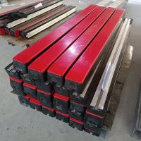 China Conveyor Impact Bed Bar for Loading Zones - 100×55mm to 280×100mm Impact Resistant Design with UHMWPE Cap for sale