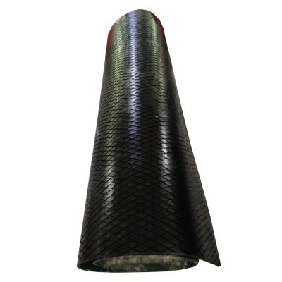 China Cn Layer Backed Plain Pulley Rubber Lagging Lining Conveyor Belt Lagging for sale