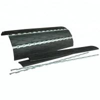 China Slide Replaceable Rubber Pulley Lagging Welding Layer 12mm 15mm 20mm for Conveyor Pulley for sale