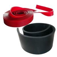 China Polyurethane Conveyor Skirt Board 10mm Thickness 150mm Width for Mining Chute Dust Control for sale
