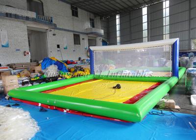 Cina Campo sportivo gonfiabile dell'interno, corte di beach volley gonfiabile blu con la pompa di aria in vendita